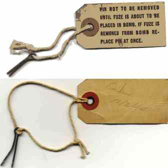 500 lb. Bomb Fuse Pins | 482nd Bombardment Group (P)